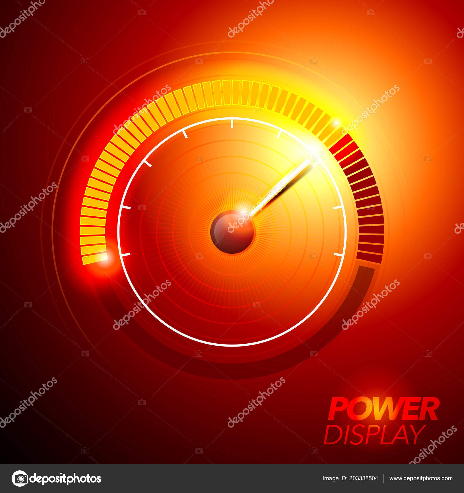 Cool Speedometer Graphic
