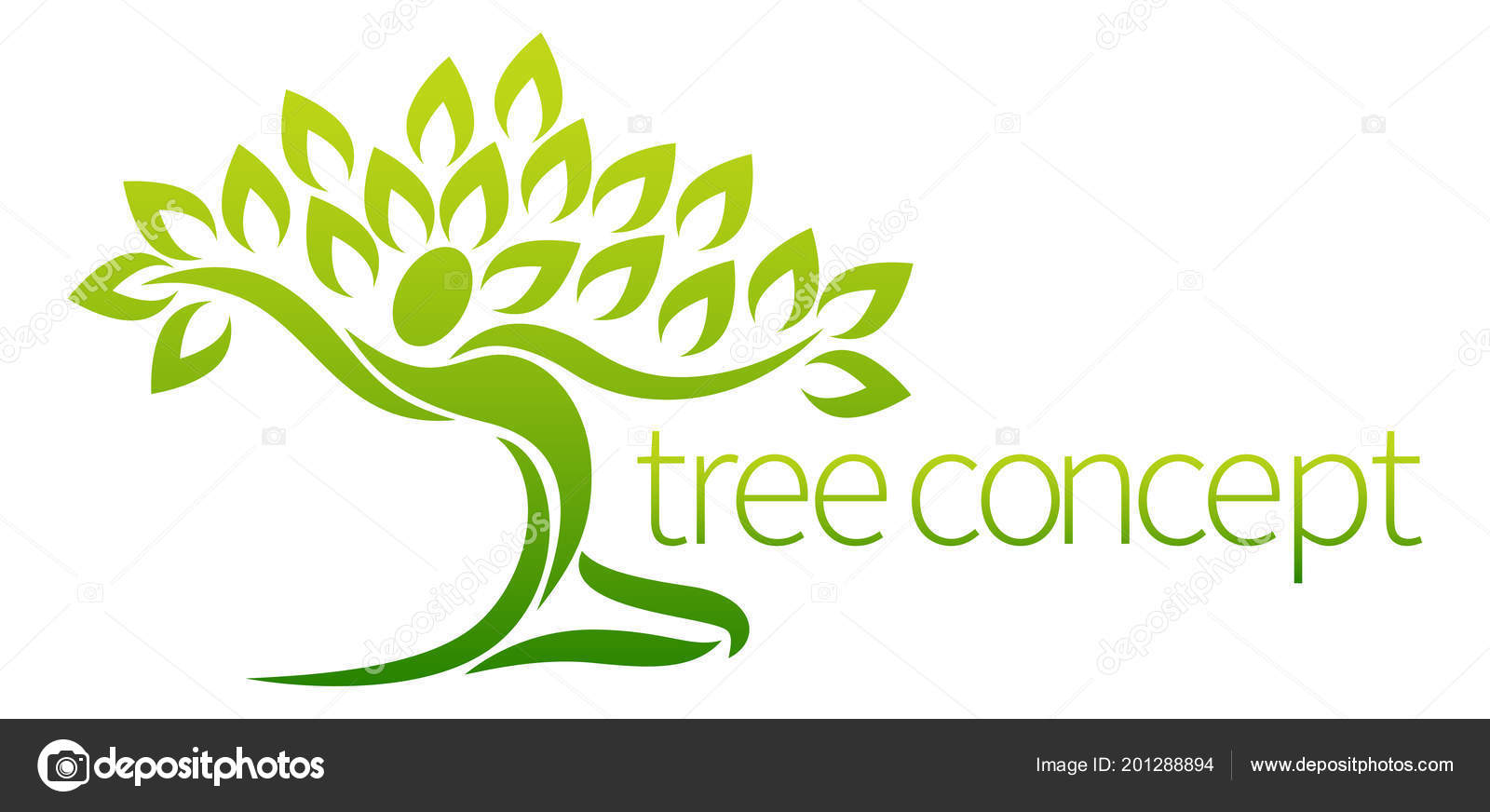Tree Person Concept Stock Vector Image by ©Krisdog #201288894