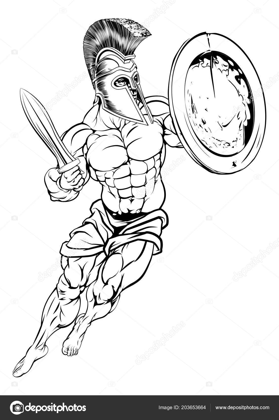 Gladiator Drawing