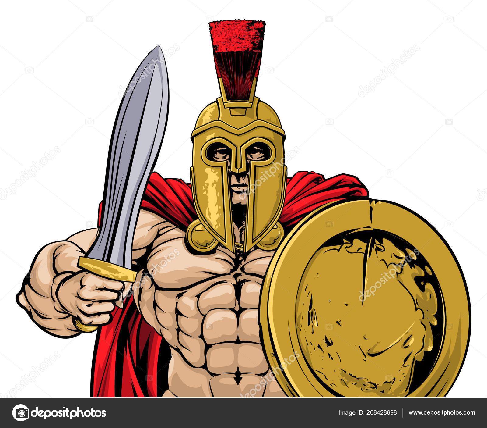 Trojan Warrior Art Peering Into The Eyes Of The Past': Reconstruction