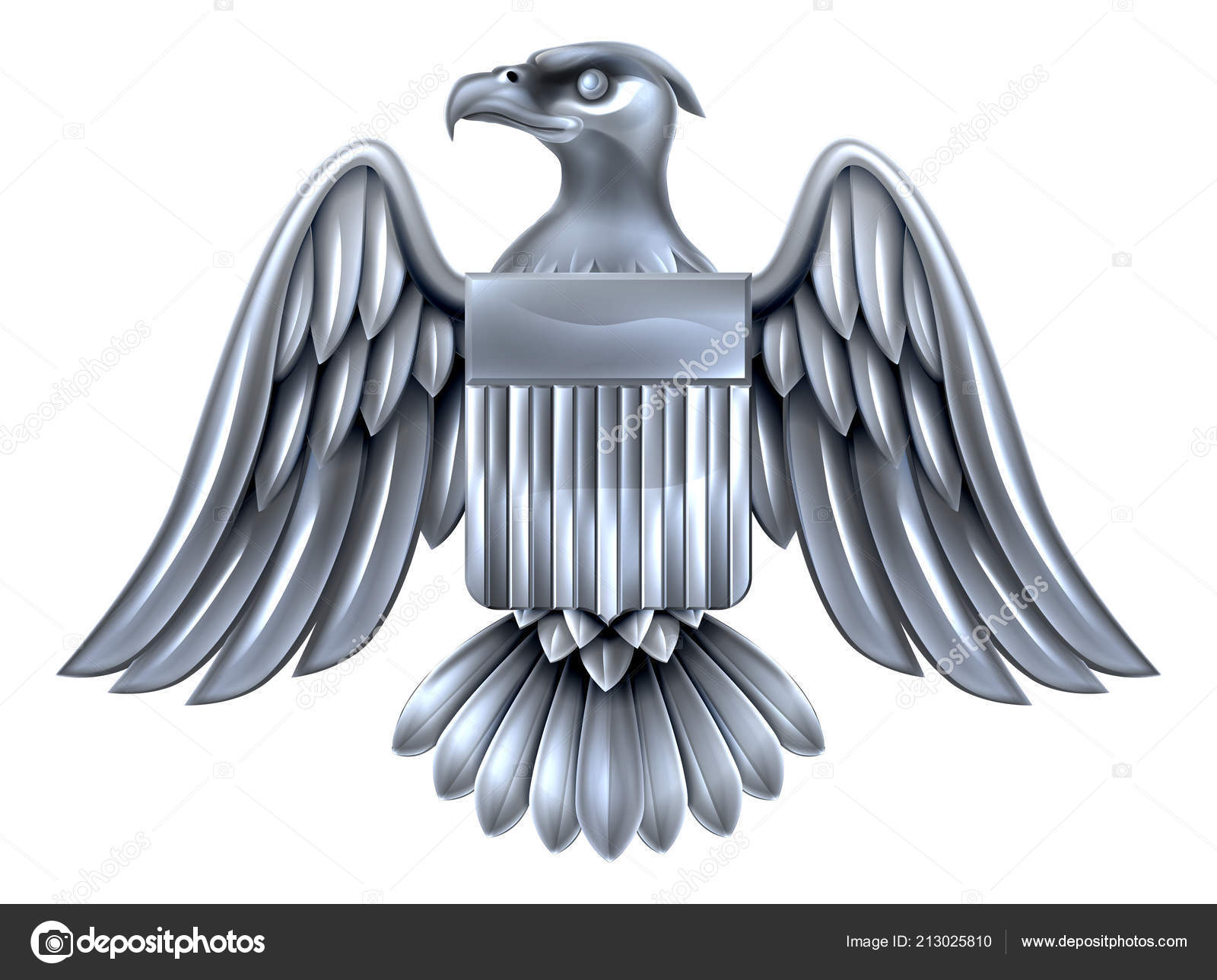 Eagle Holding Shield