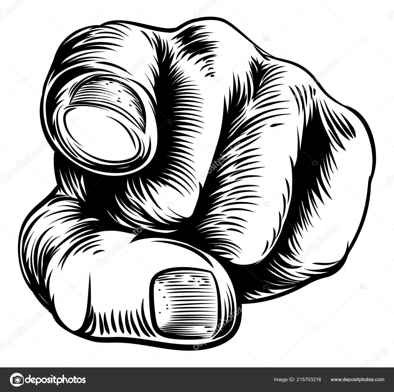 Pointing Finger At You Clip Art