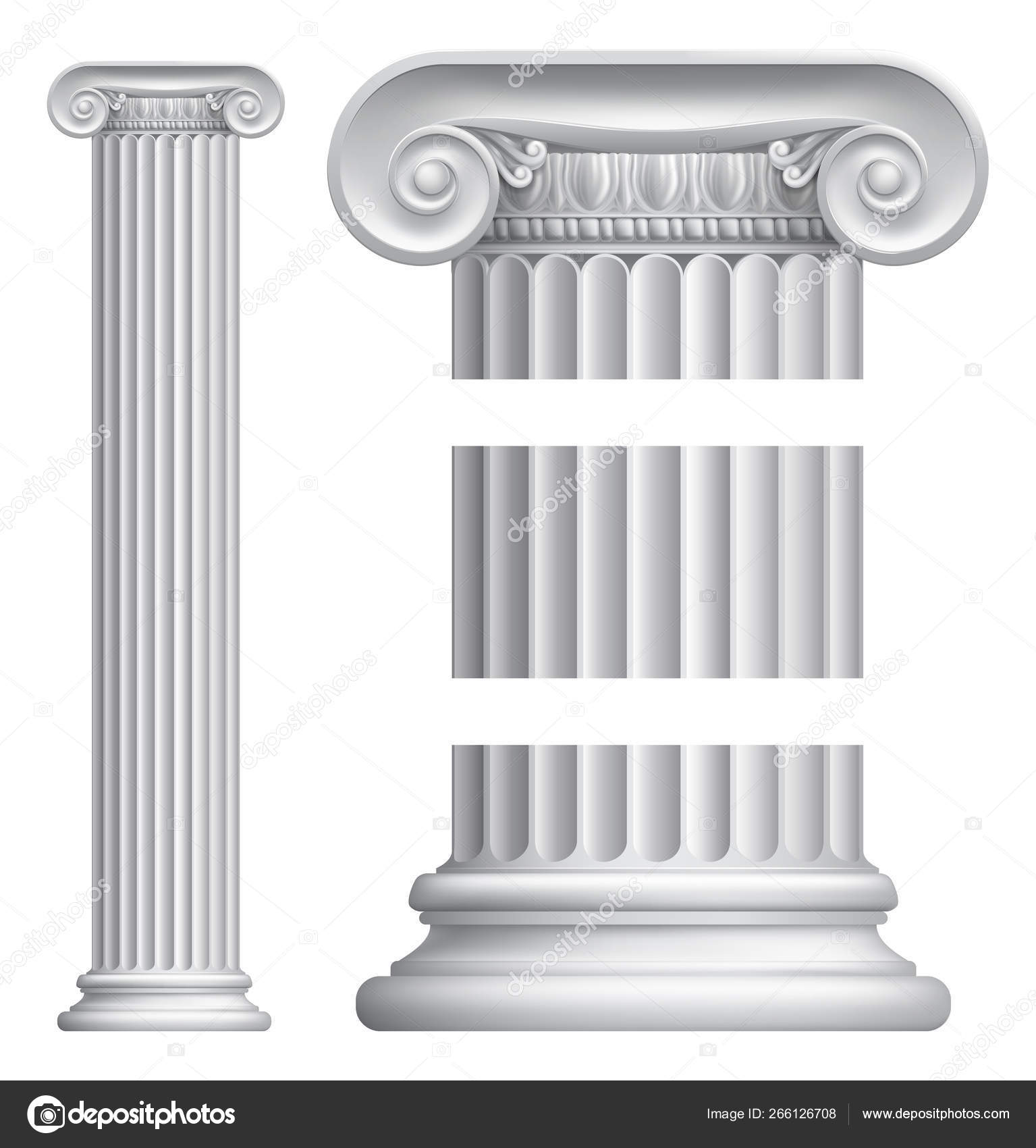 Column Pillar Graphic Stock Vector Image by ©Krisdog #266126708
