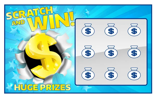 Scratch off lottery Stock Vectors, Royalty Free Scratch off lottery ...