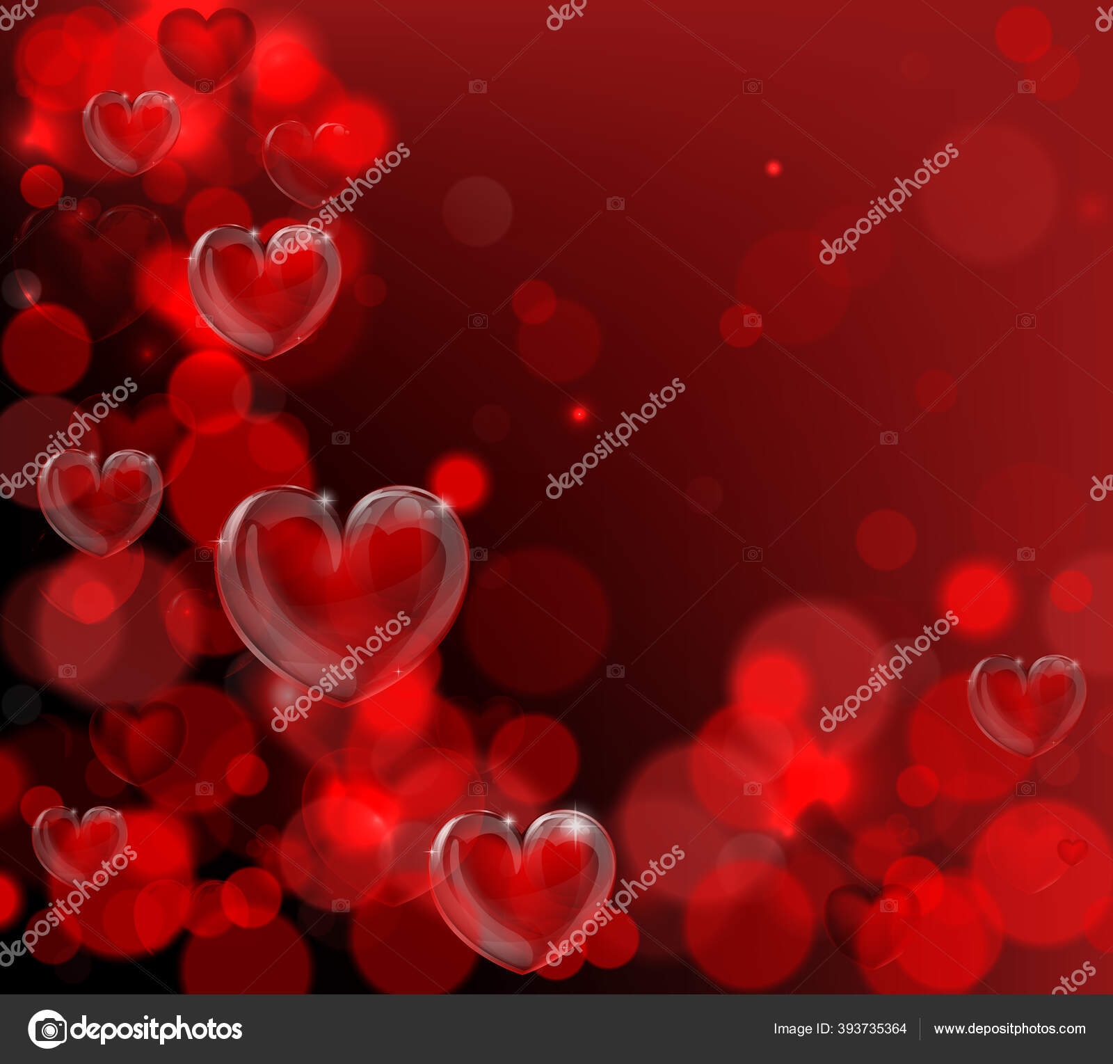 Valentines Day Corner Frame Background Stock Vector Image by ©Krisdog ...
