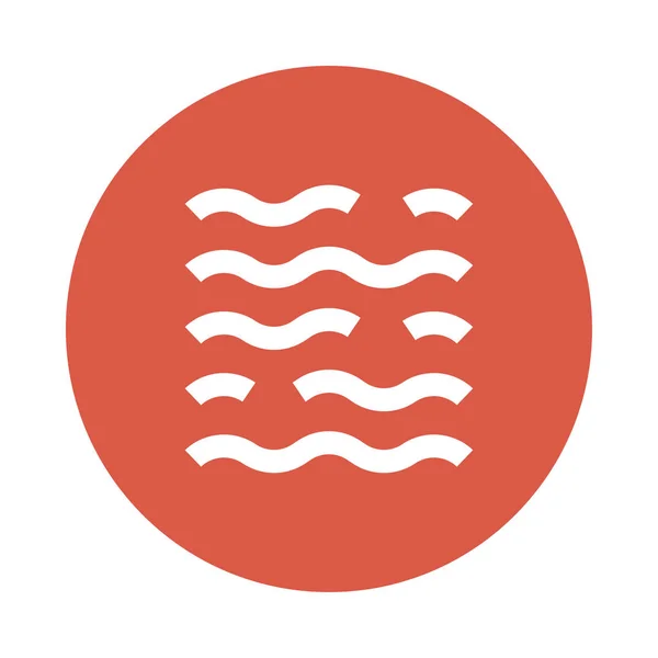 Icon: water flow | Water flow icon. river crossing sign. Flowing water ...