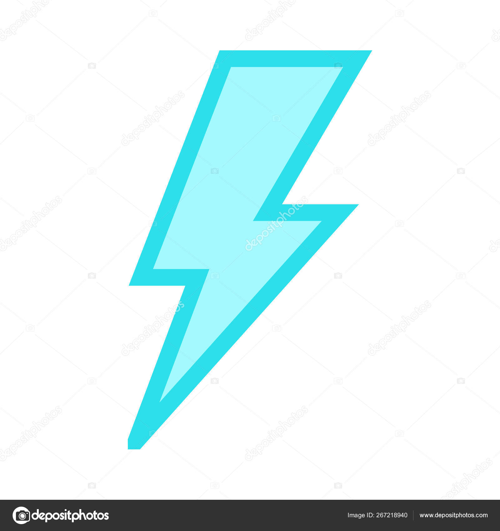 Power Thin Color Line Vector Icon Stock Vector Image by ©iconscart ...