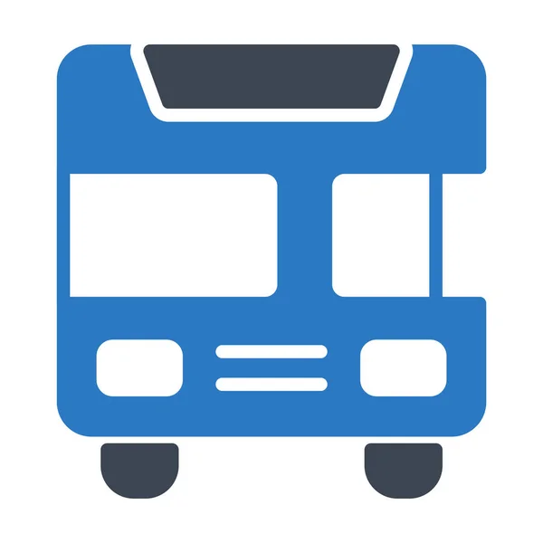 Blue shuttle bus imágenes de stock de arte vectorial | Depositphotos