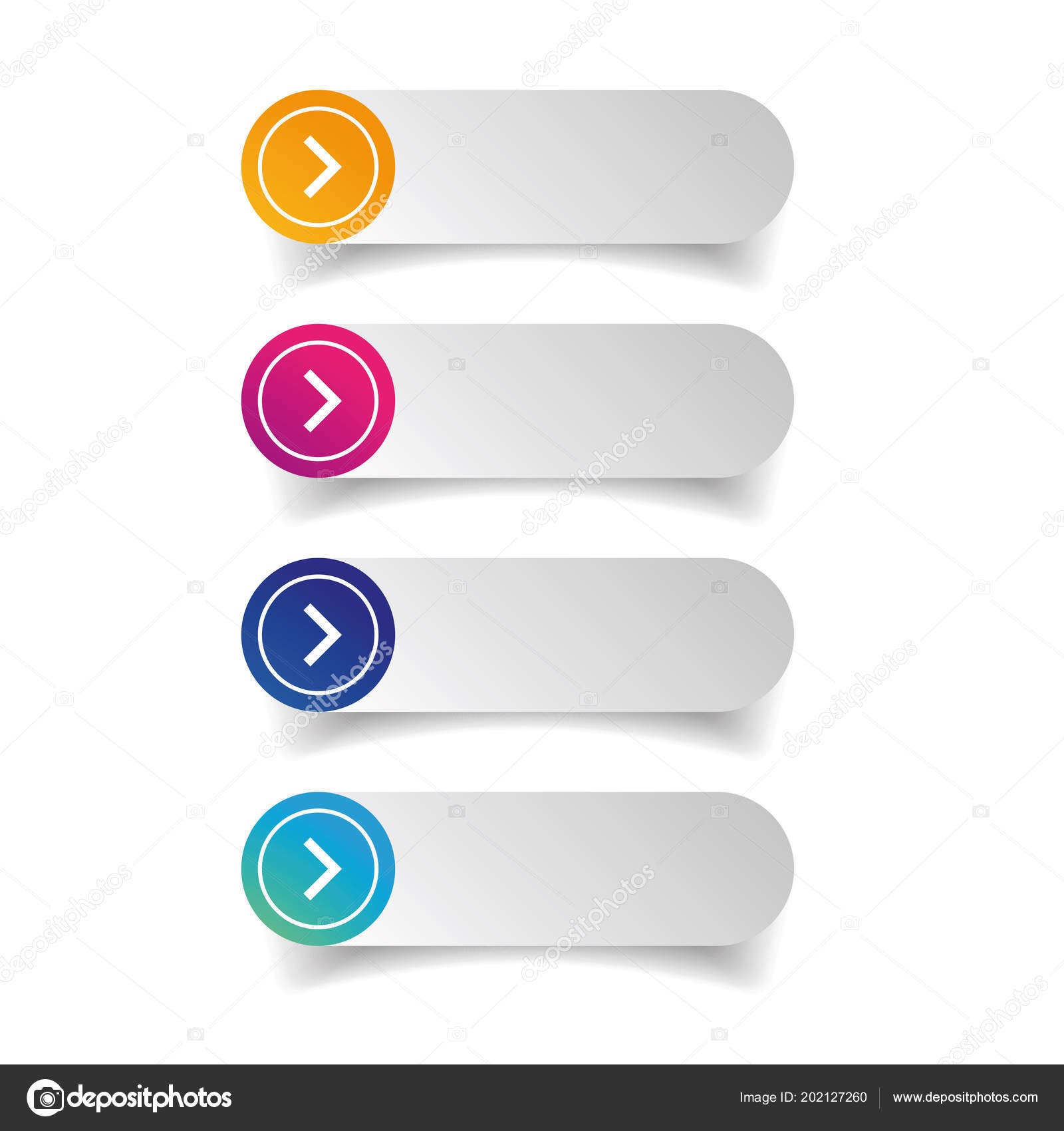 Empty web button set Stock Vector by ©Grounder 202127260