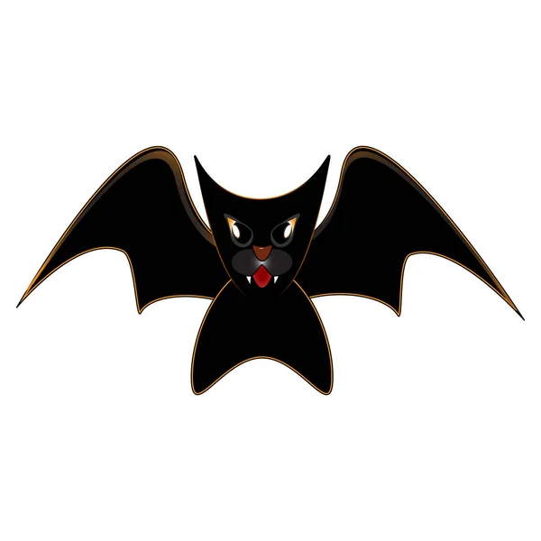 Funny freaky bat Stock Vector Image by ©arlee_vector #53131099