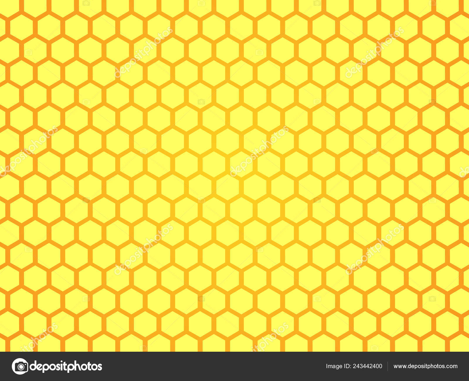 Textura Fondo Panal Abeja Colmena Vector de stock #243442400 de ©vitalia221