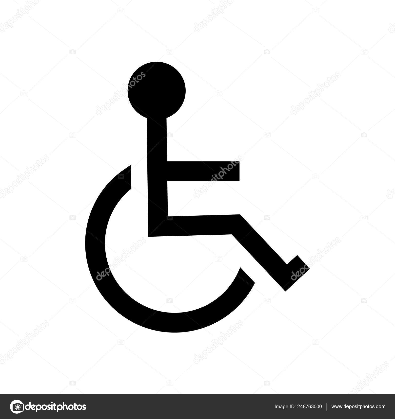 Handicap Logo Black And White