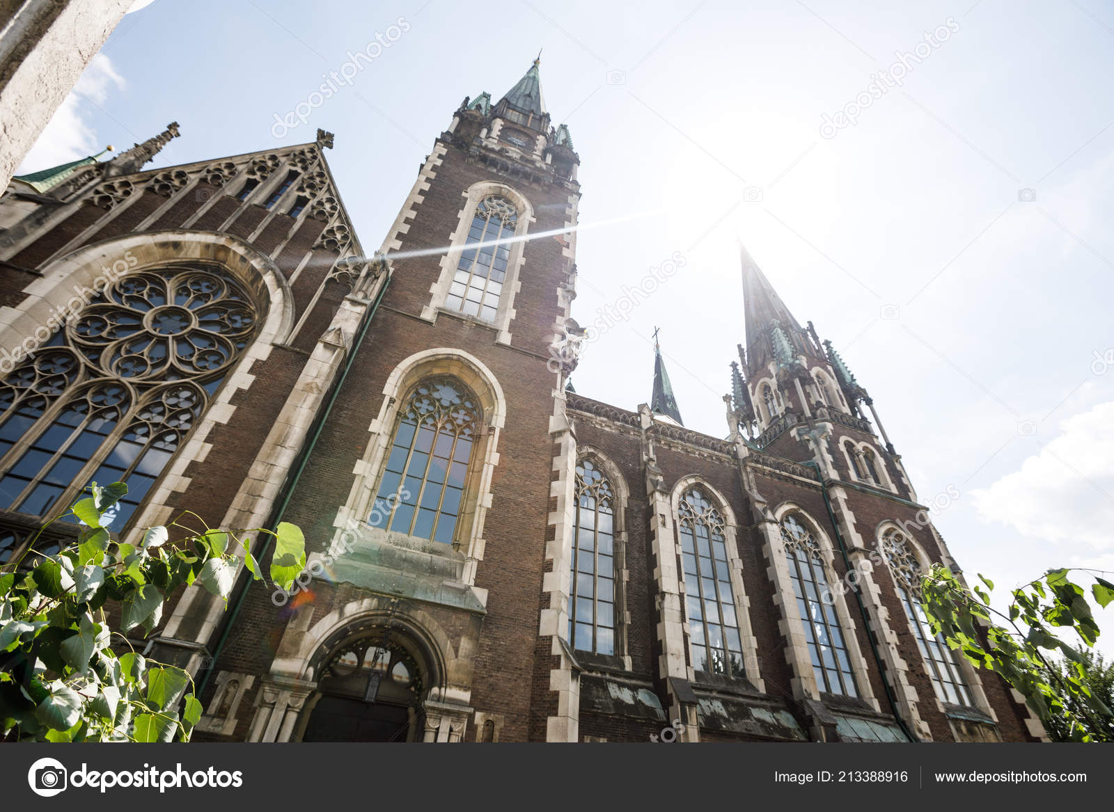 Beautiful Catholic Cathedral Background — Stock Photo © VAKSMANV101 ...