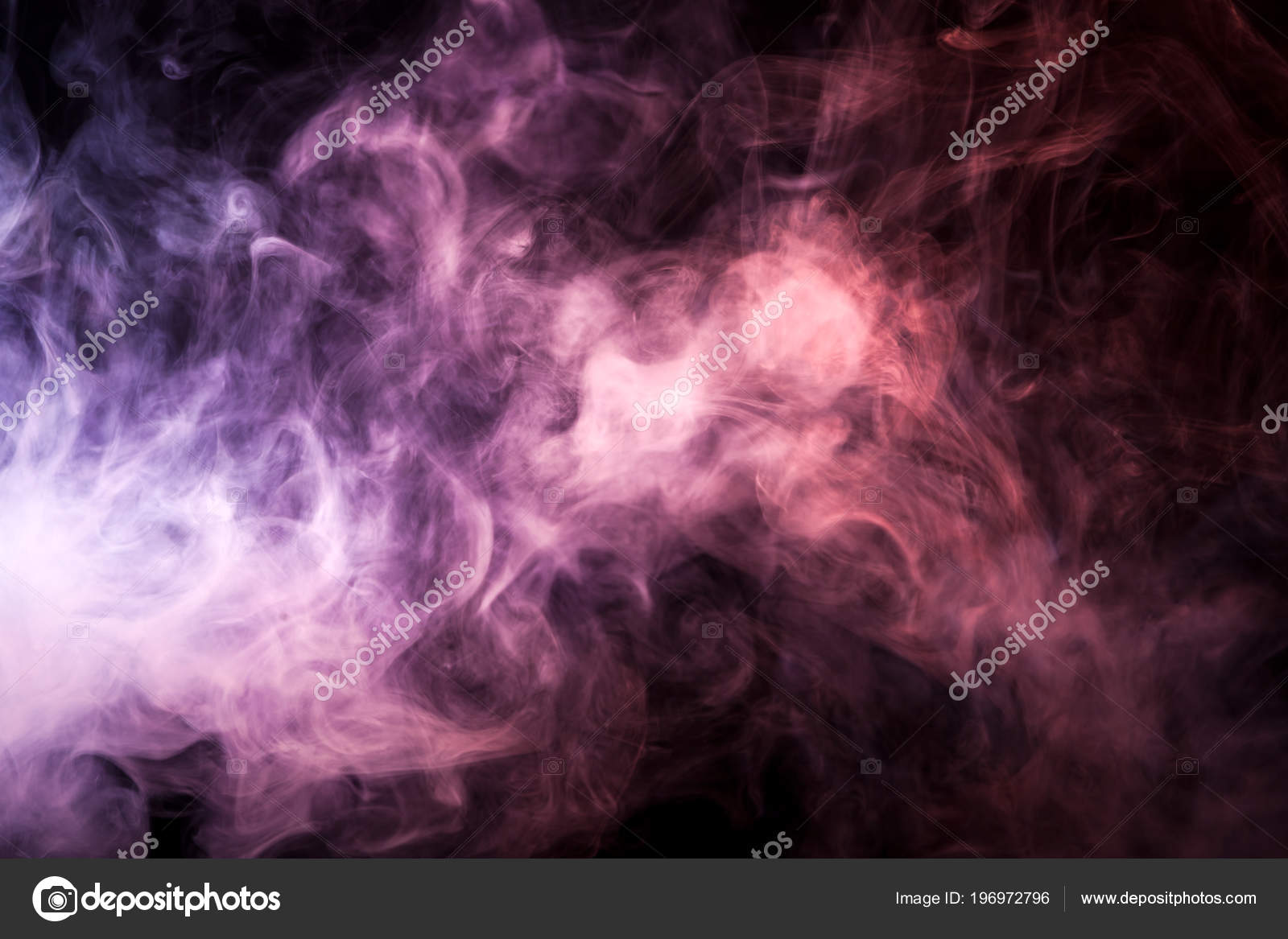 Cloud Red Pink Smoke Black Isolated Background Background Smoke Vap ...