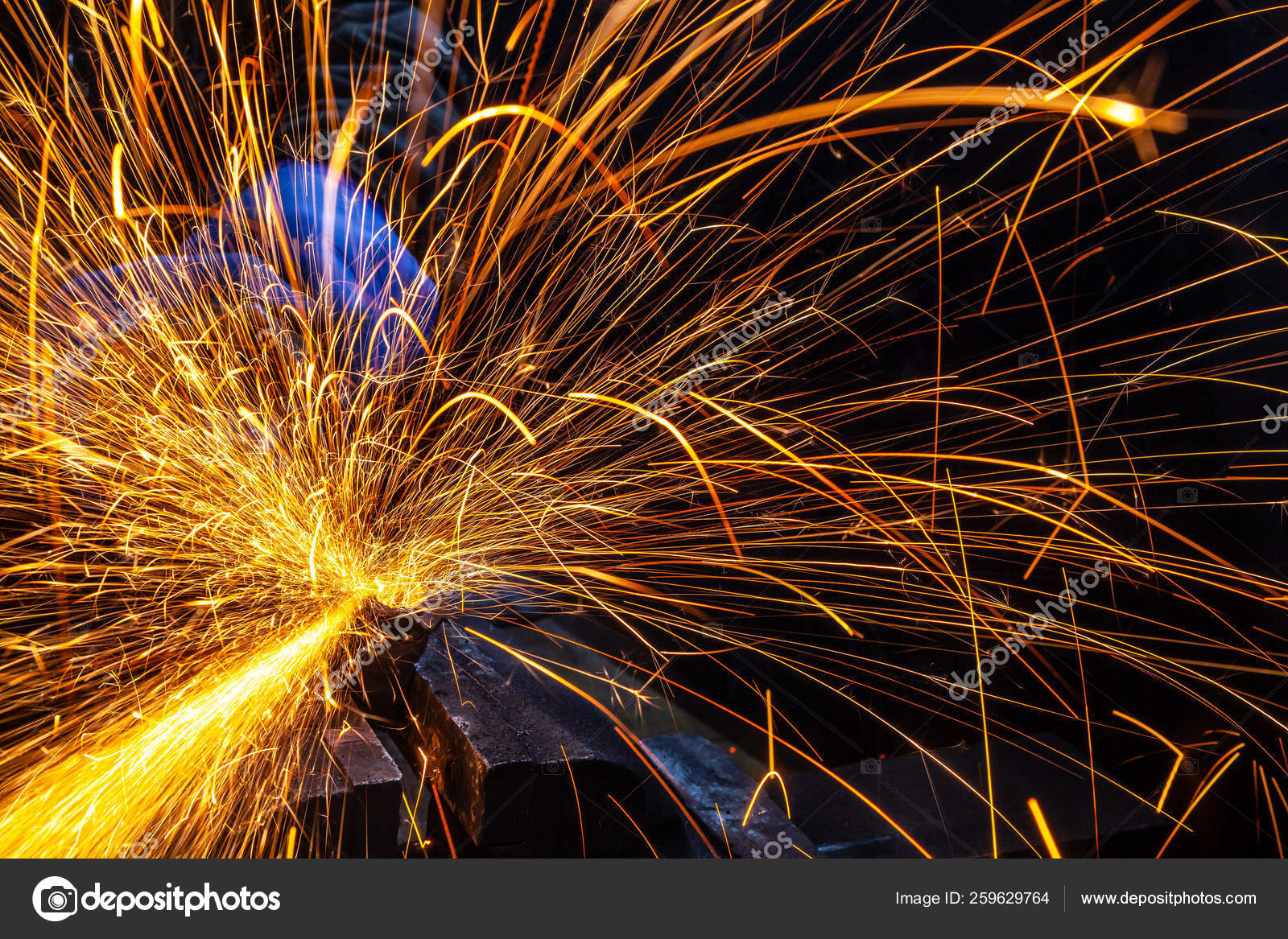 Welding Sparks