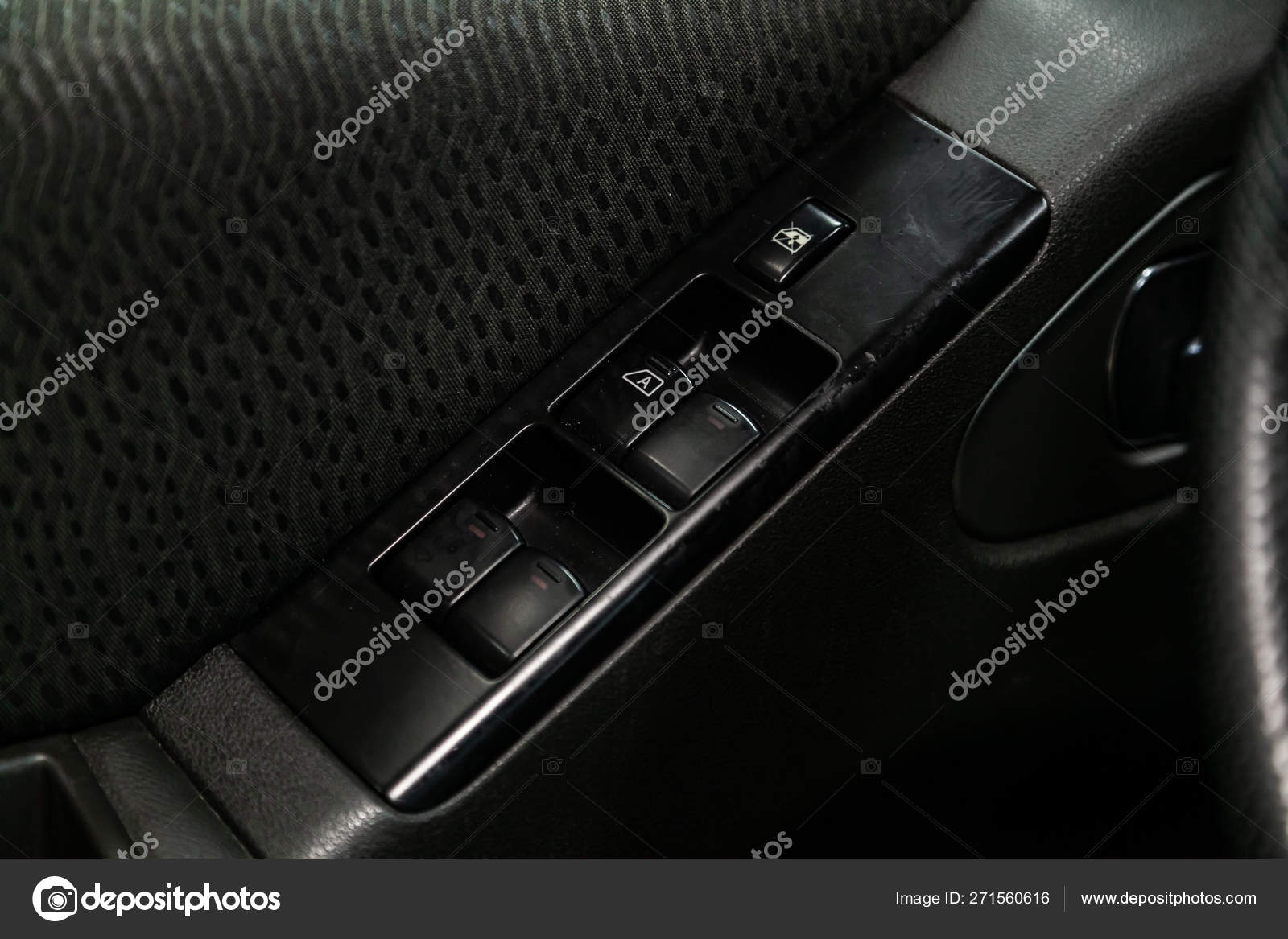 Interior Design Modern Car Window Adjustment Buttons Door Lock Luxury ...