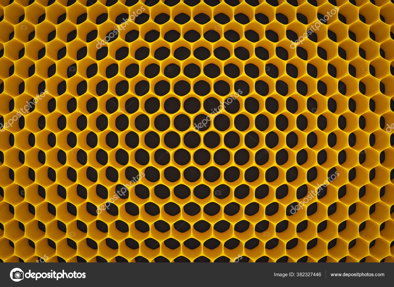 Geometric Honeycomb Pattern