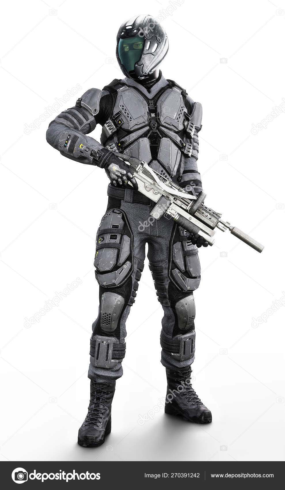 Futuristic Soldier