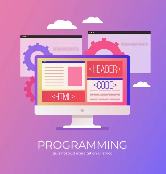 43,753 Programming and coding Vector Images | Depositphotos