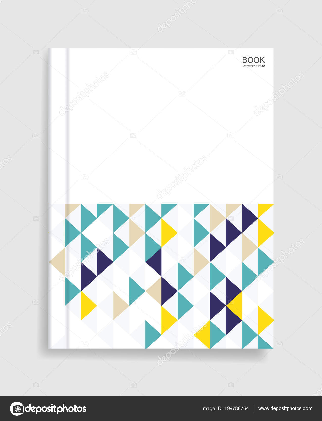Magazine Book Template Background Cover Geometric Pattern Background ...