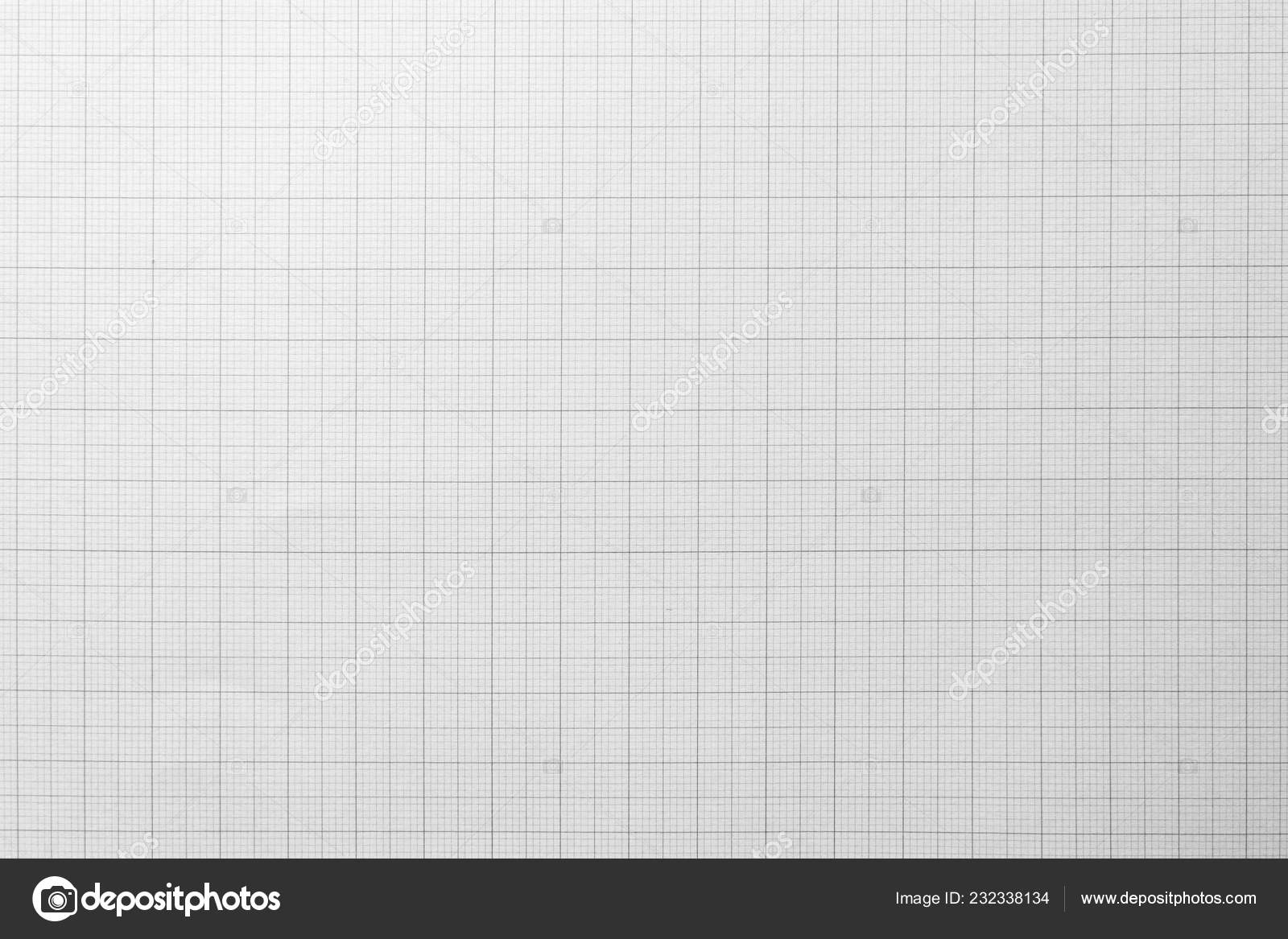 White Paper Grid Line Pattern Background Close Image Stock Photo by ...