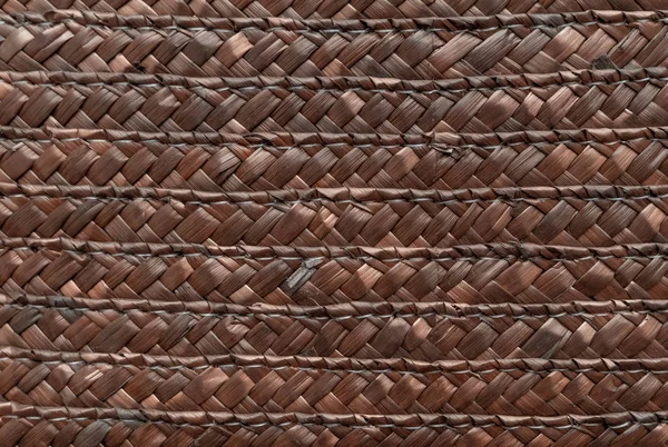 Close up wicker basket texture for use as background . Woven basket ...