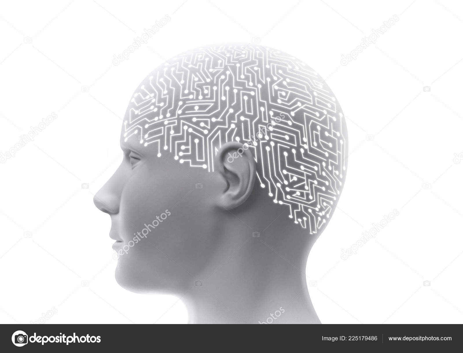 Bionic Man Mechanisms — Stock Photo © teotarras #225179486