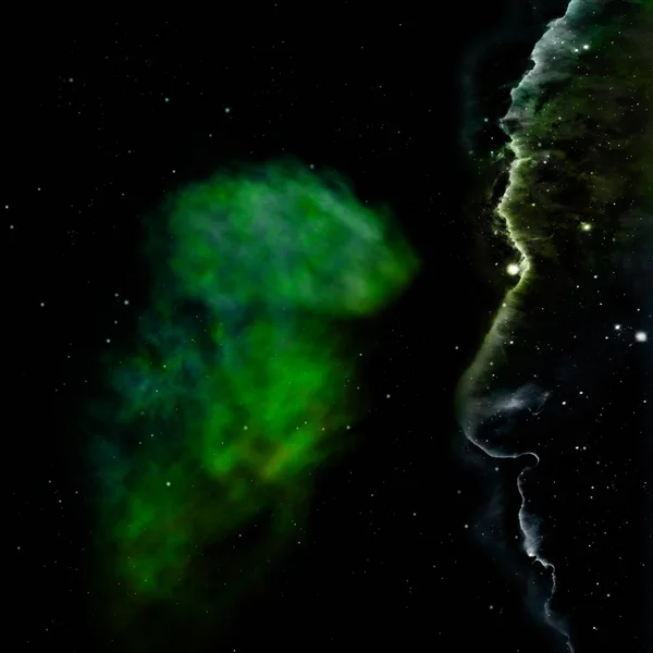 Small part of an infinite star field. 3D rendering - Stock Image ...