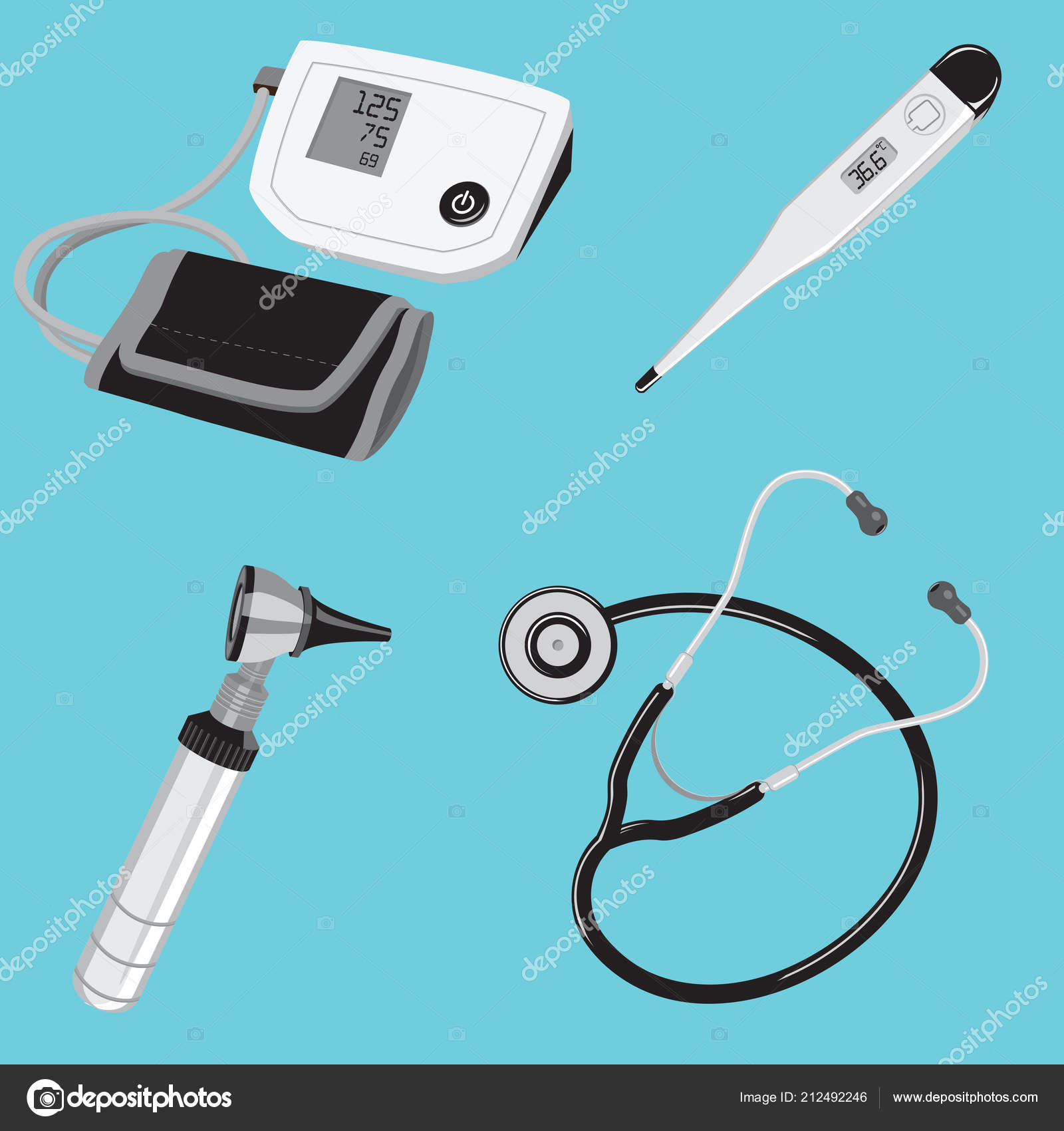 Medical Tools Vector