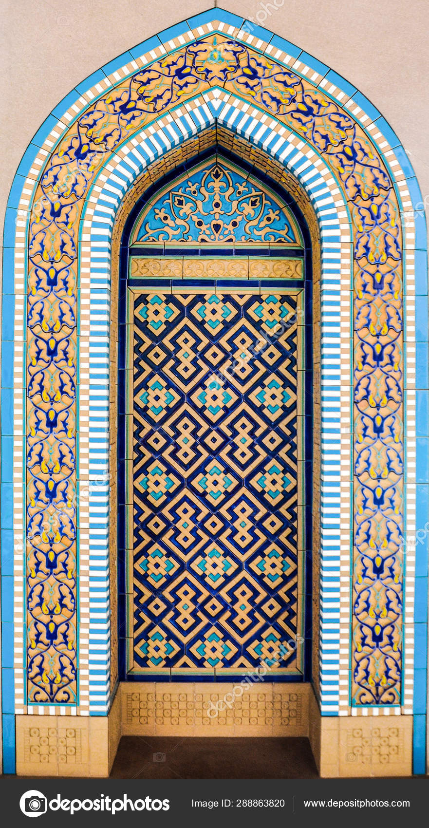 Samarkand Islamic Mosaic Art Stock Photo by ©ndwarraich.gmail.com 288863820
