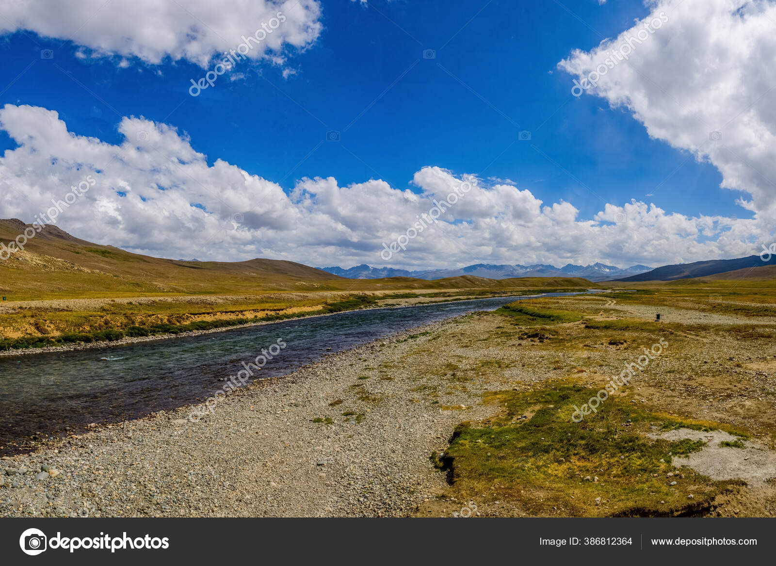 River Deosai National Park Gilgit Baltistan Province Stock Photo by ...