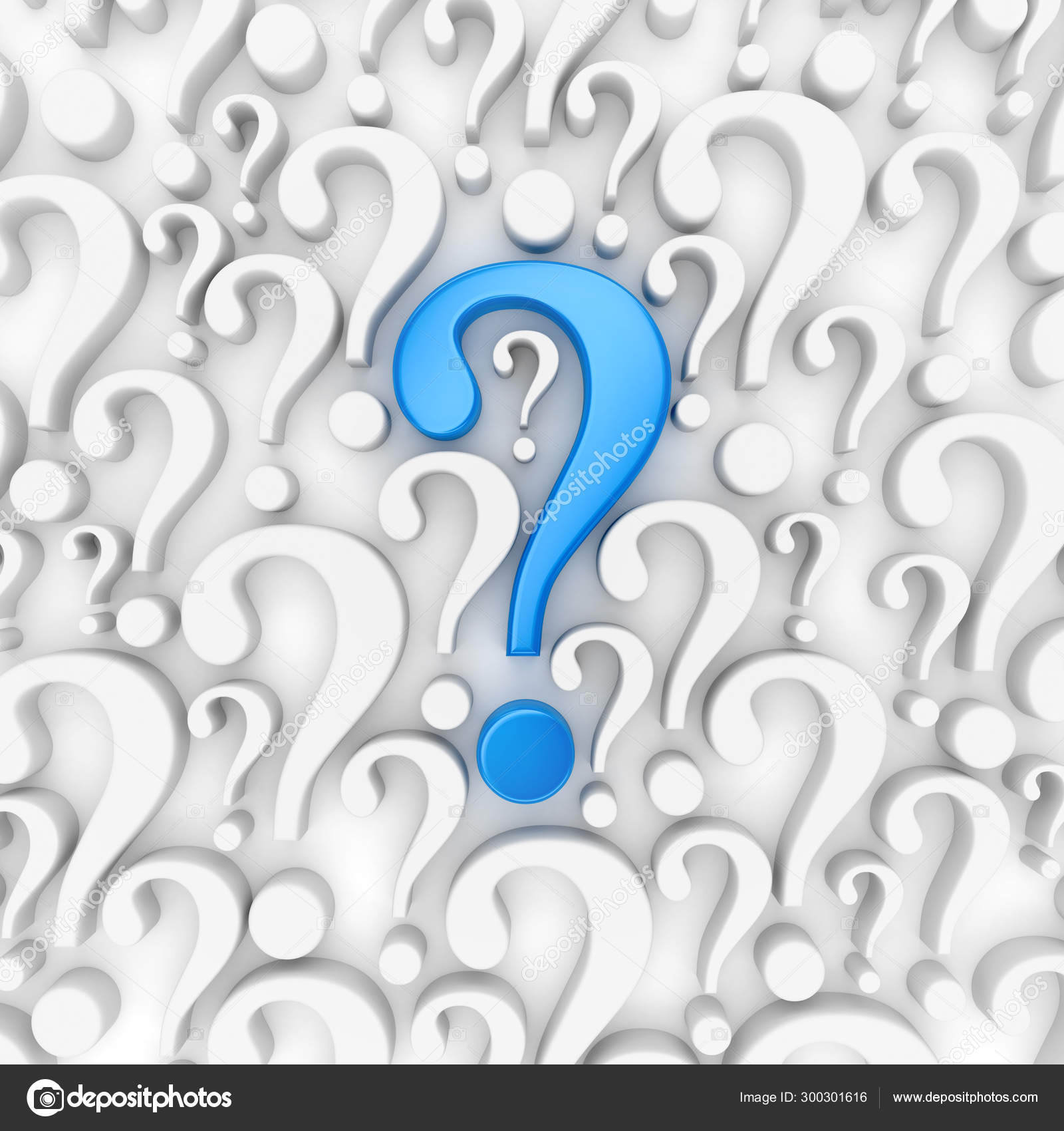 Question mark background - 3d render — Stock Photo © SSilver #300301616