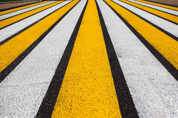 Bright Markings Pedestrian Crossing Asphalt Background Texture Stock ...