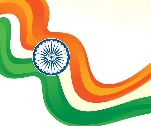 Abstract artistic creative indian tri color wave Stock Vector by ...
