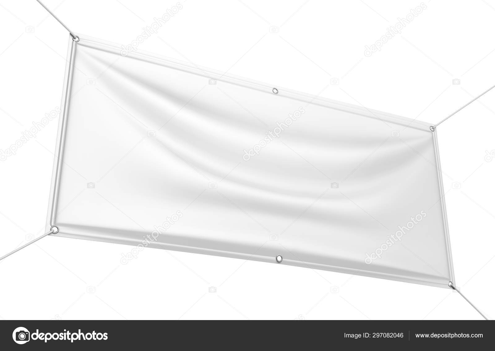 Blank Vinyl Banner Mockup