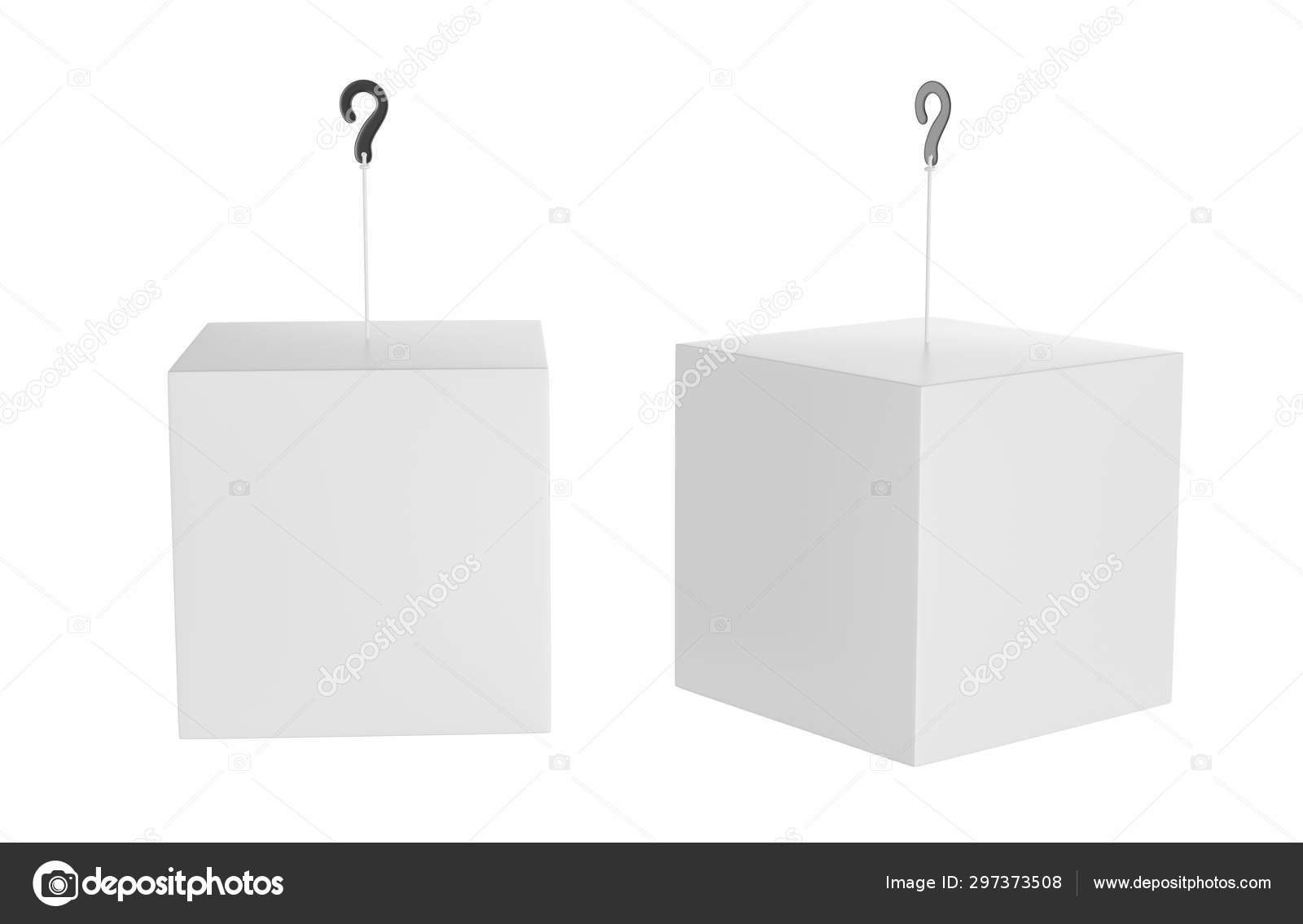 Blank Advertising Pvc Promotional Cube Dangler Hanging Box Design ...