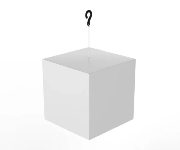 Blank Advertising Pvc Promotional Cube Dangler Hanging Box Design ...