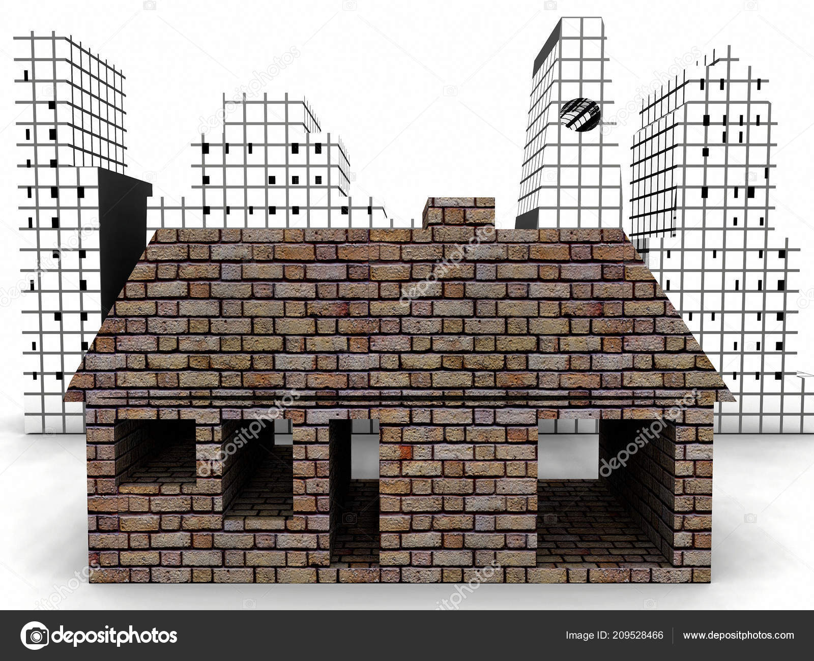 House Made Out Of Bricks