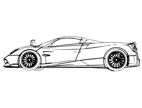 Pagani Coloring Pages