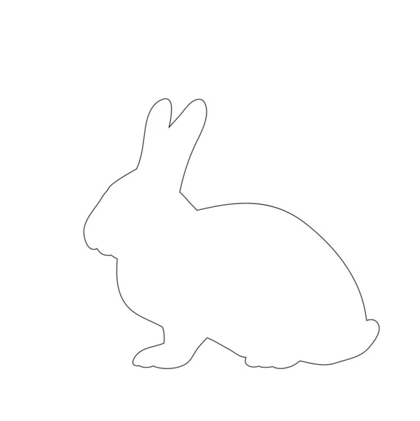 16,512,806 Rabbit outline Vector Images | Depositphotos