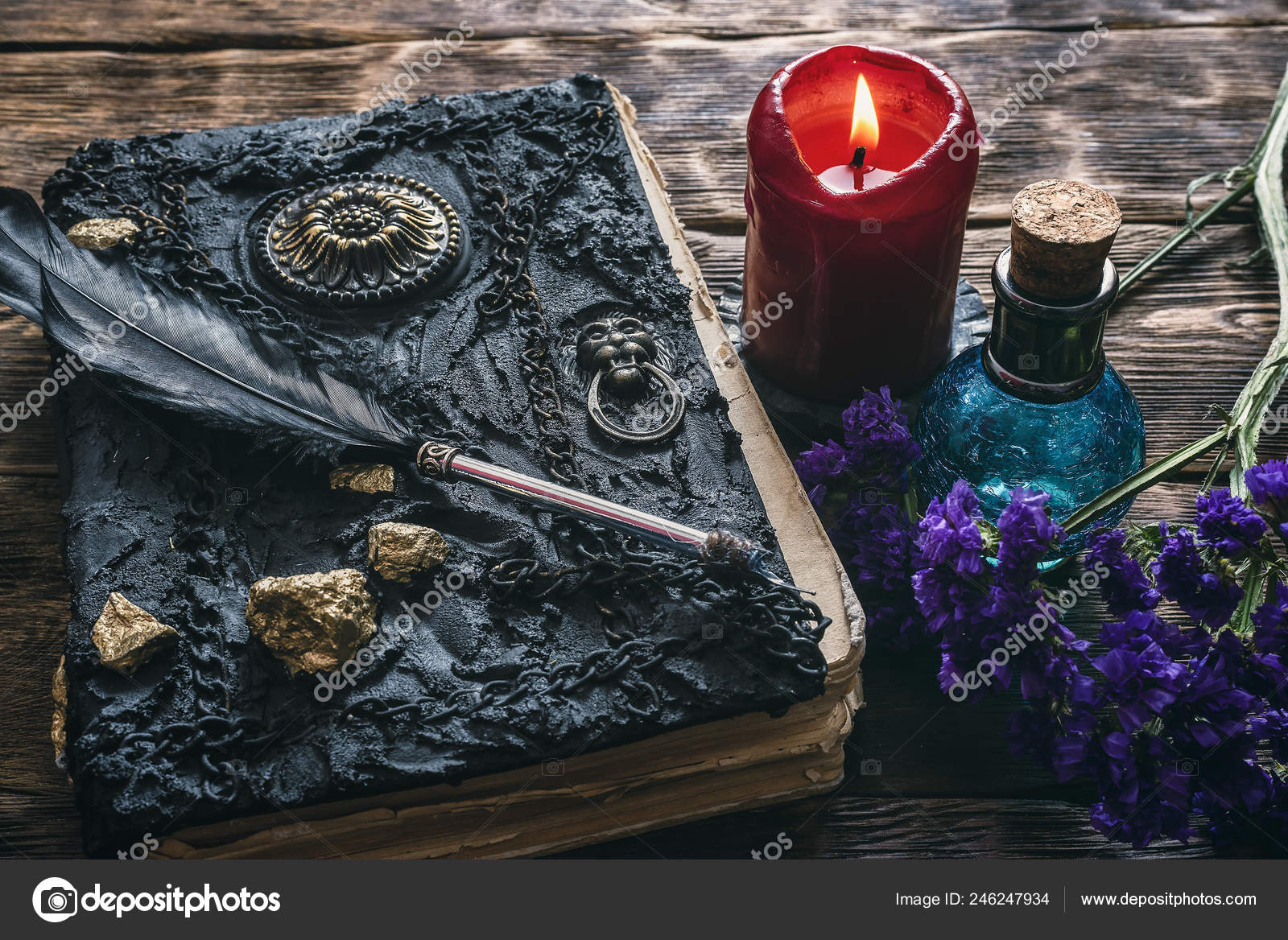 Magic Spell Book Wallpaper
