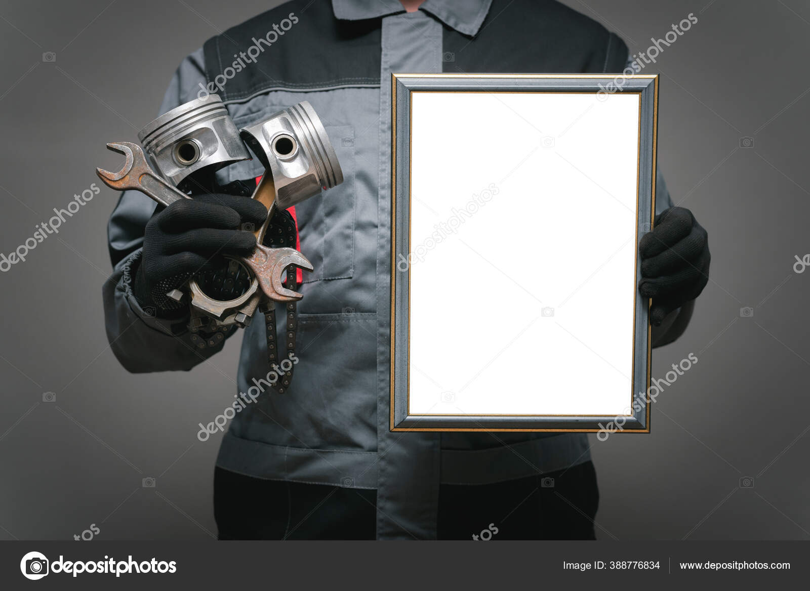 Best Car Mechanic Award Template Automobile Service Station Worker ...