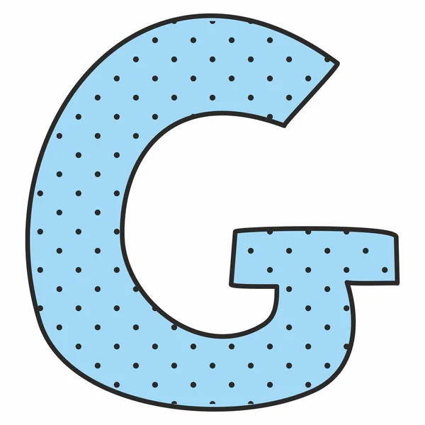 Blue Letter G