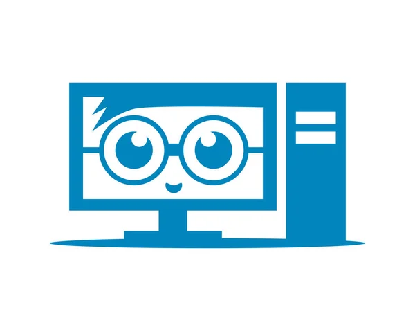 Geek Computer Logo Diseño Iconos vector, gráfico vectorial © putracetol ...