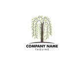 Willow tree logo Stock Photos, Royalty Free Willow tree logo Images ...
