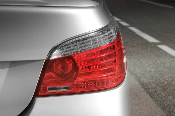 Rally car rear light close-up. — Stock Photo © Fotorezekne #1018694