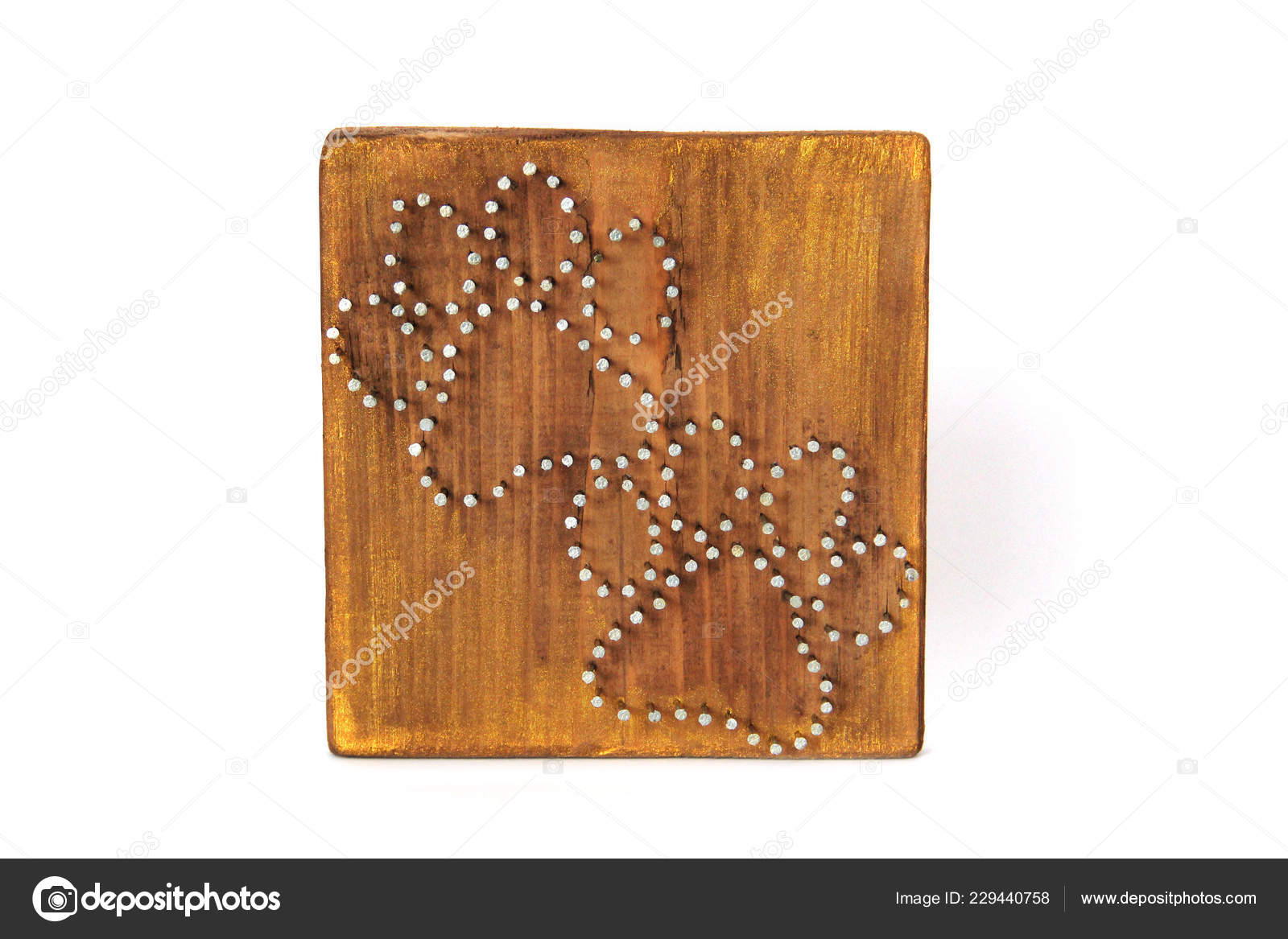 String Art Handmade Board Stock Photo by ©amor7 229440758