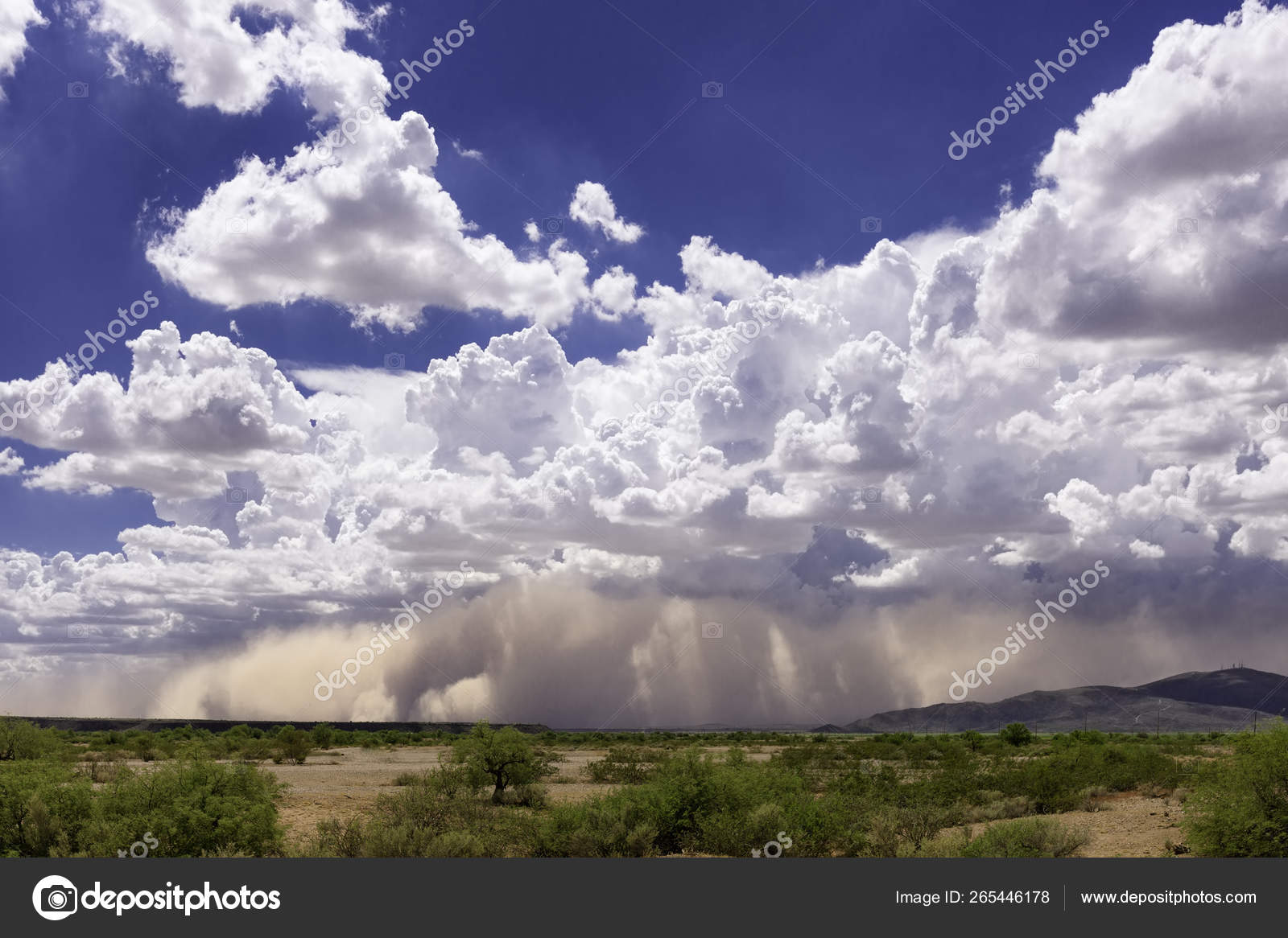 Arizona Haboob Sandstorm from a Distance Stock Photo by ©creatista ...