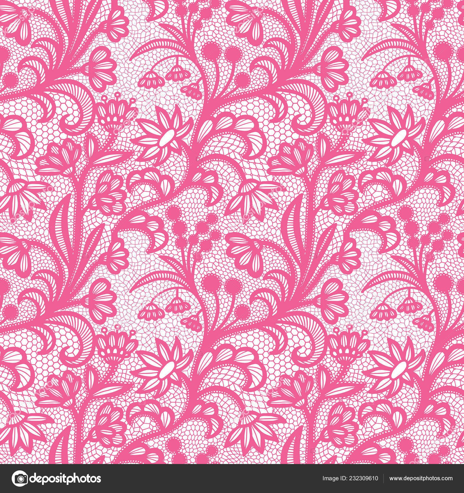 Hot Pink Lace Backgrounds
