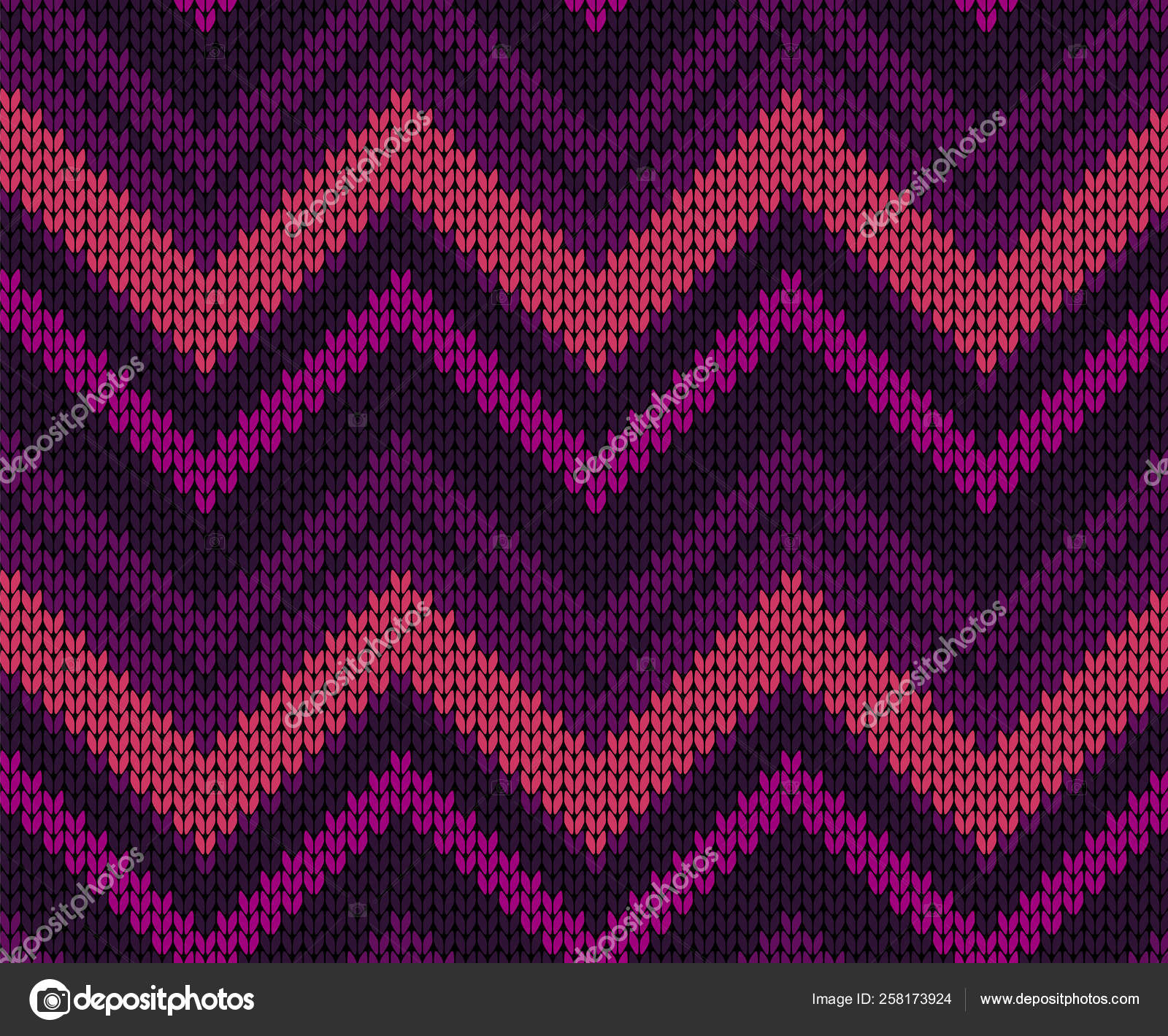 Seamless vector knitted texture — Free Stock Vector © WitchEra #258173924